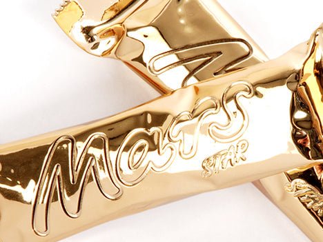 Golden Mars Bar - Creative Trophy Design – Duncan Shotton Design Studio